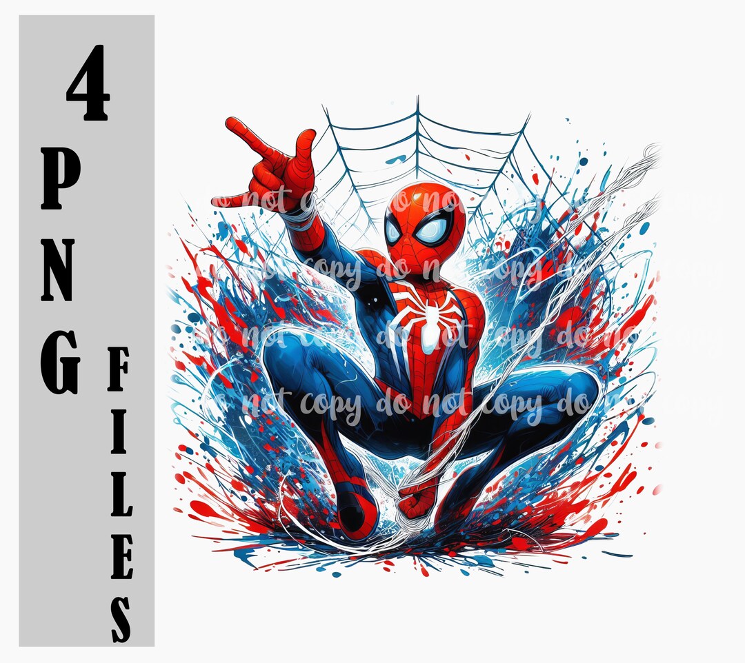 PNG Super Hero Splash Design - Etsy