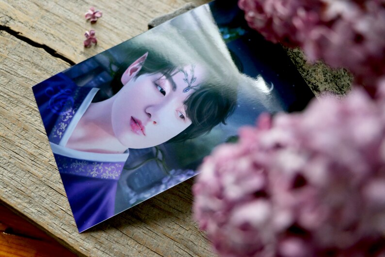 BTS Jungkook Elf Prince 4x6 Art Print - Etsy