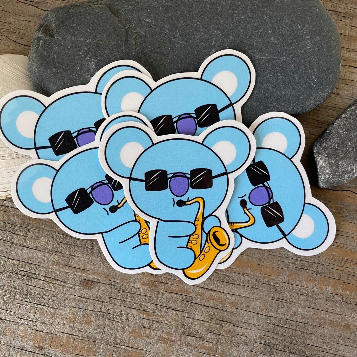 Koya Saxophone Sticker - Etsy