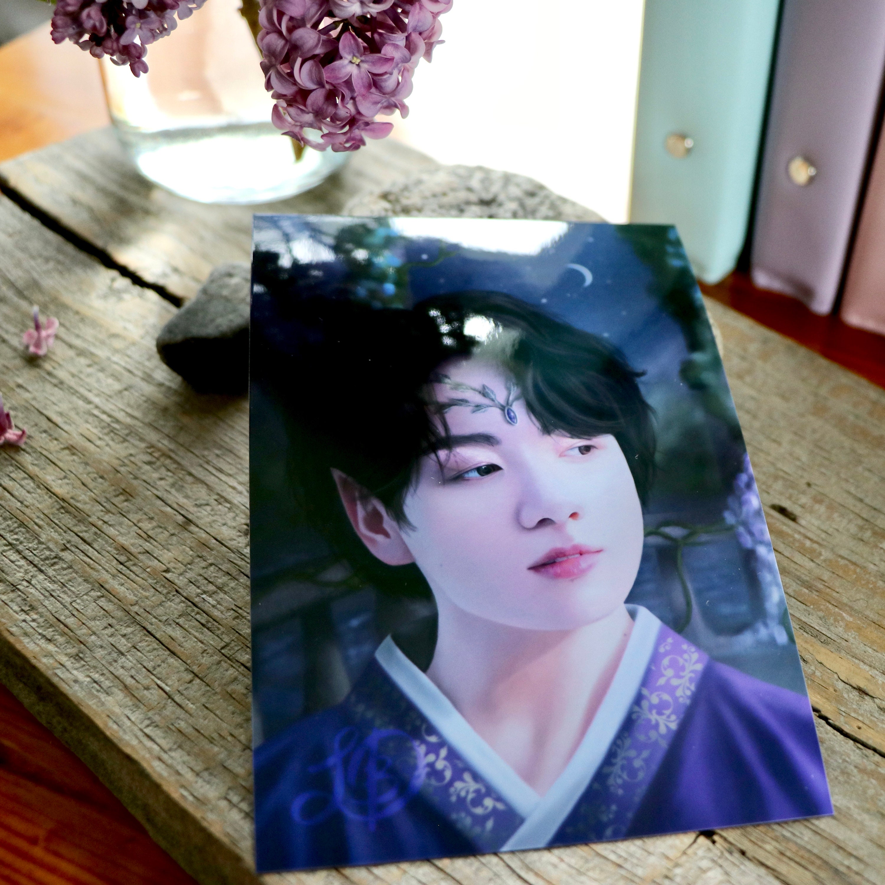 BTS Jungkook Elf Prince 4x6 Art Print - Etsy