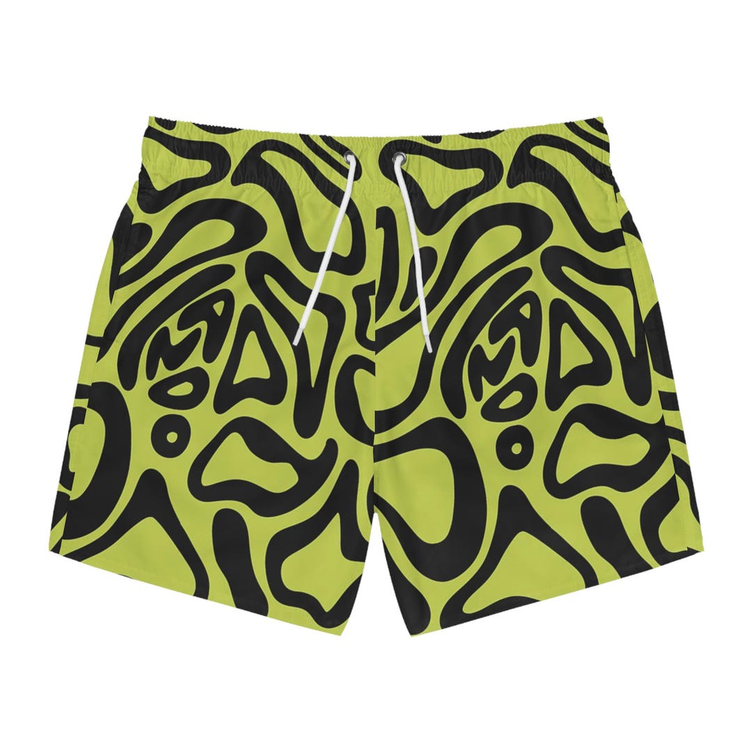 Lando F1 Inspired Swim Trunks, Racing Car Swimwear, Formula One ...