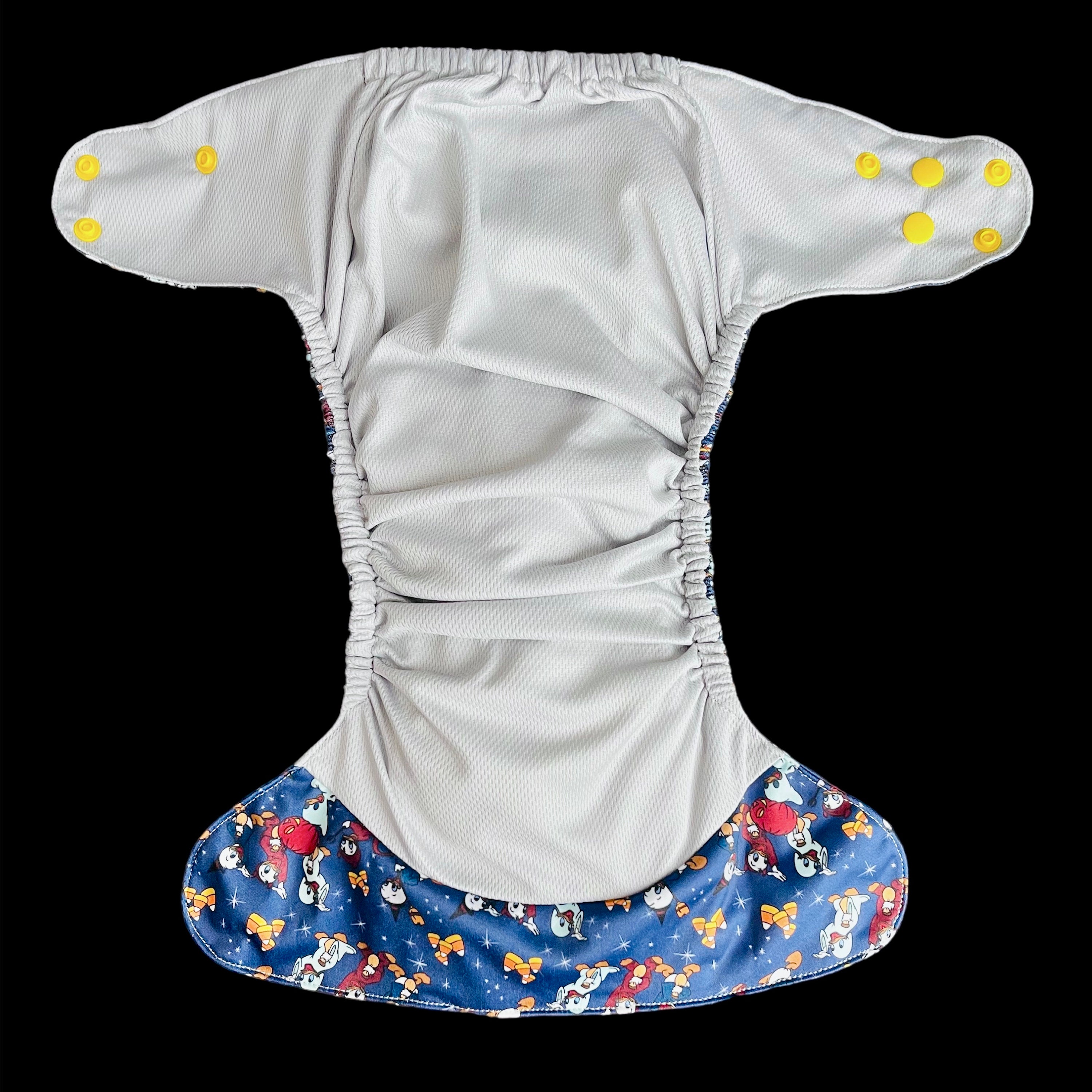 Trickin' and Treatin' Cloth Diaper | Huey Dewey Louie Cloth Diaper ...