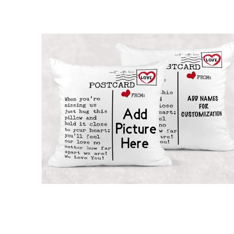 Postcard Pillow - Etsy