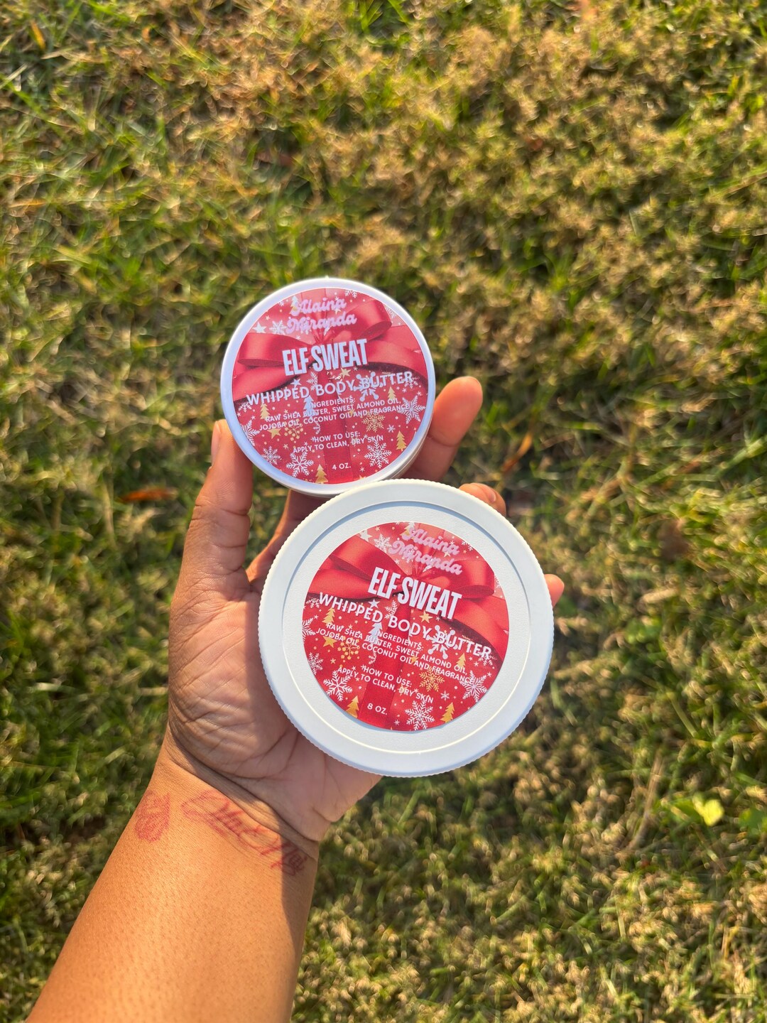 Elf Sweat Whipped Body Butter: Natural Skincare for Dry Skin - Etsy
