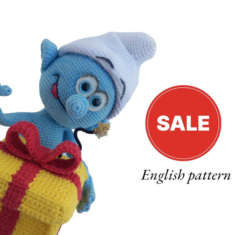 Smurf Crochet Pattern - Etsy