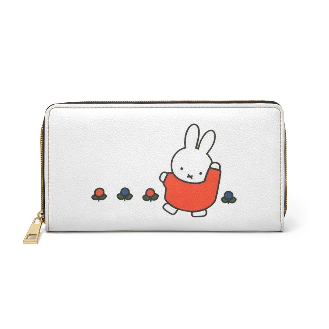 Miffy Zipper Wallet Miffy Wallet Cute Miffy Gift Miffy - Etsy