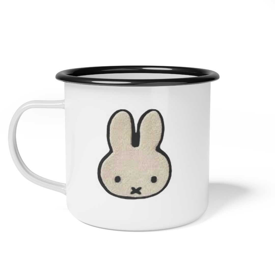Miffy Mug, Enamel Camp Cup, 12oz Mug, Gift Mugs, Cute Mugs, Cool, Gifts ...