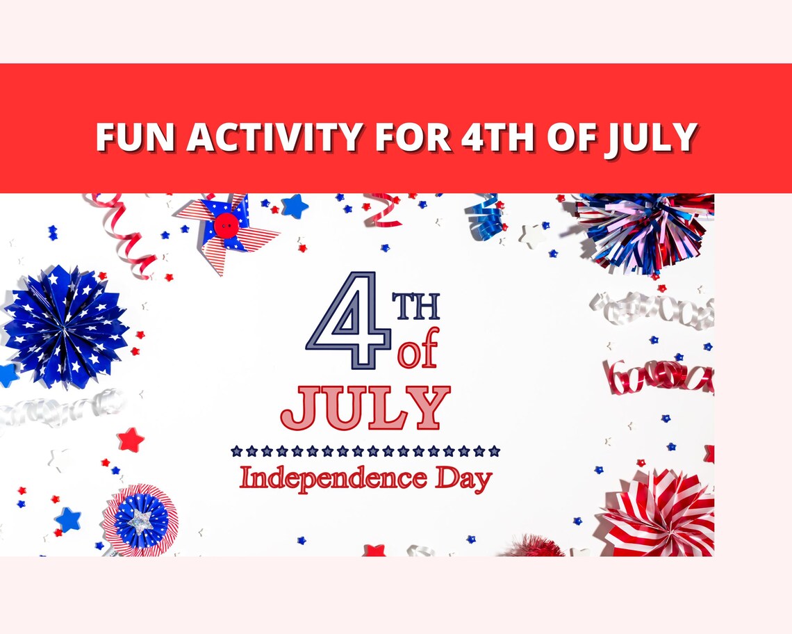 4th of July Headband Paper Hat Printable Fourth of July Craft Western ...