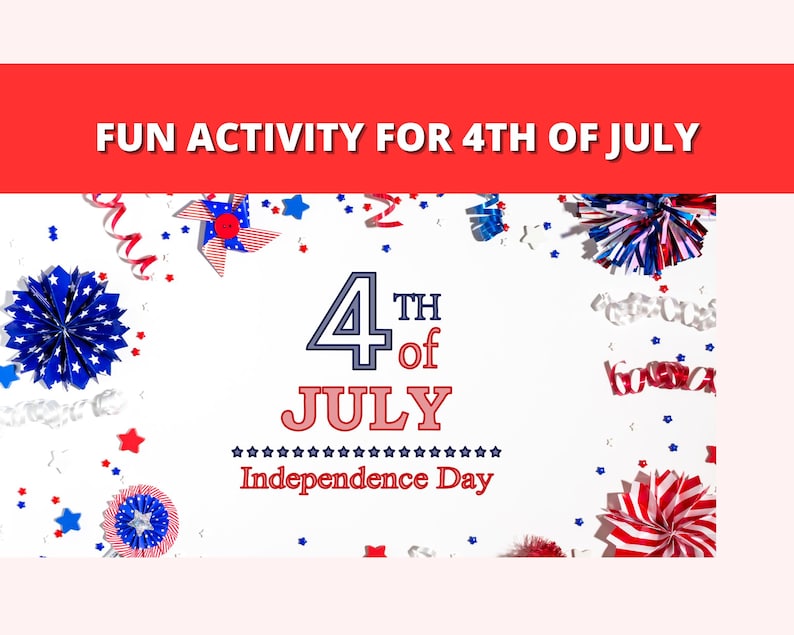 4th of July Headband Paper Hat Printable Fourth of July Craft Western ...