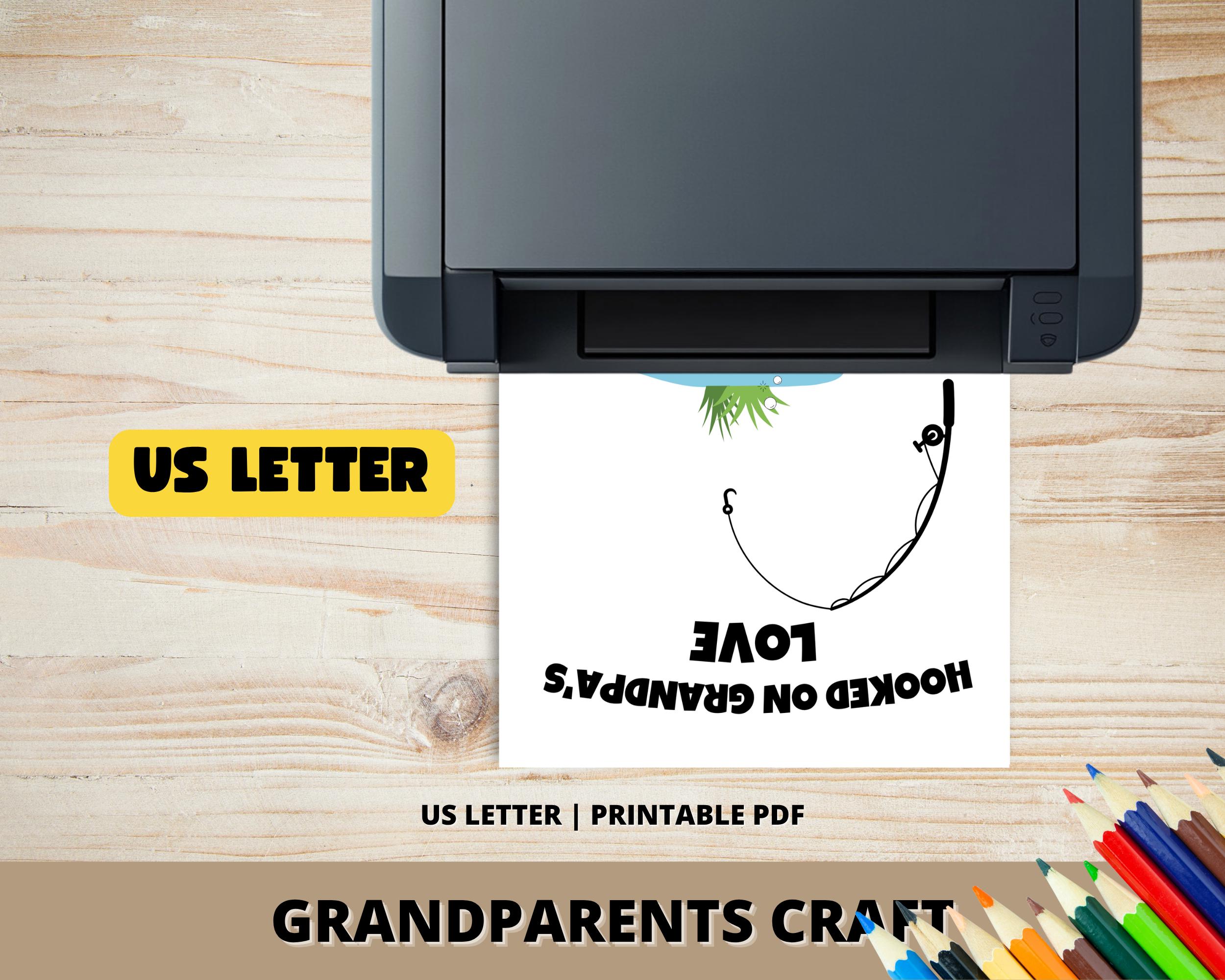 Grandparents Day Handprint Craft Grandparents Day Craft Fishing ...