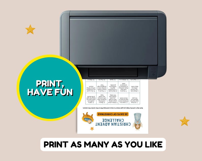 Christian Advent Calendar 2026 With Idea Prompts for Kids Teens, 25 ...