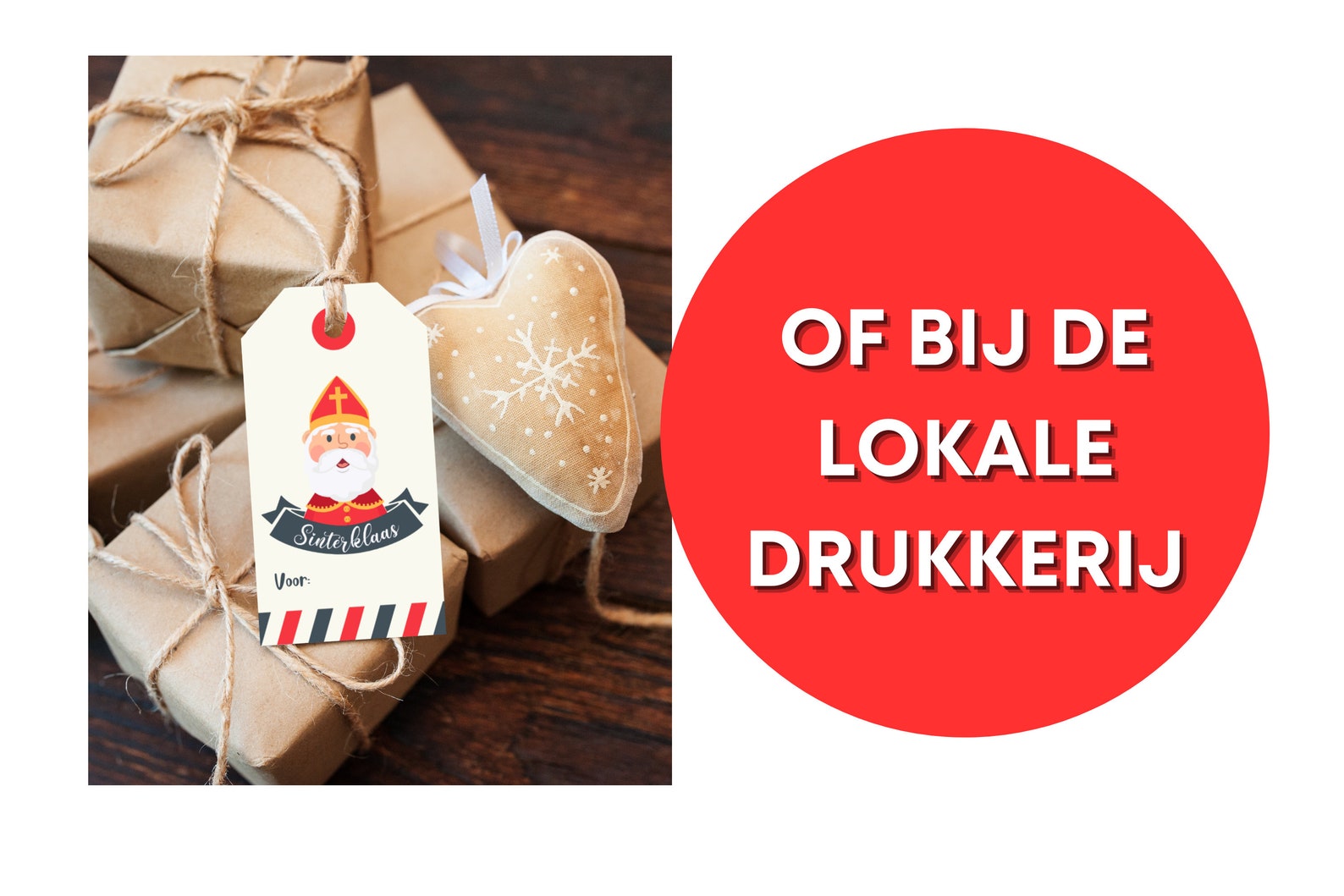 Sinterklaas Cadeau Label Sinterklaas Gift Tag - Etsy