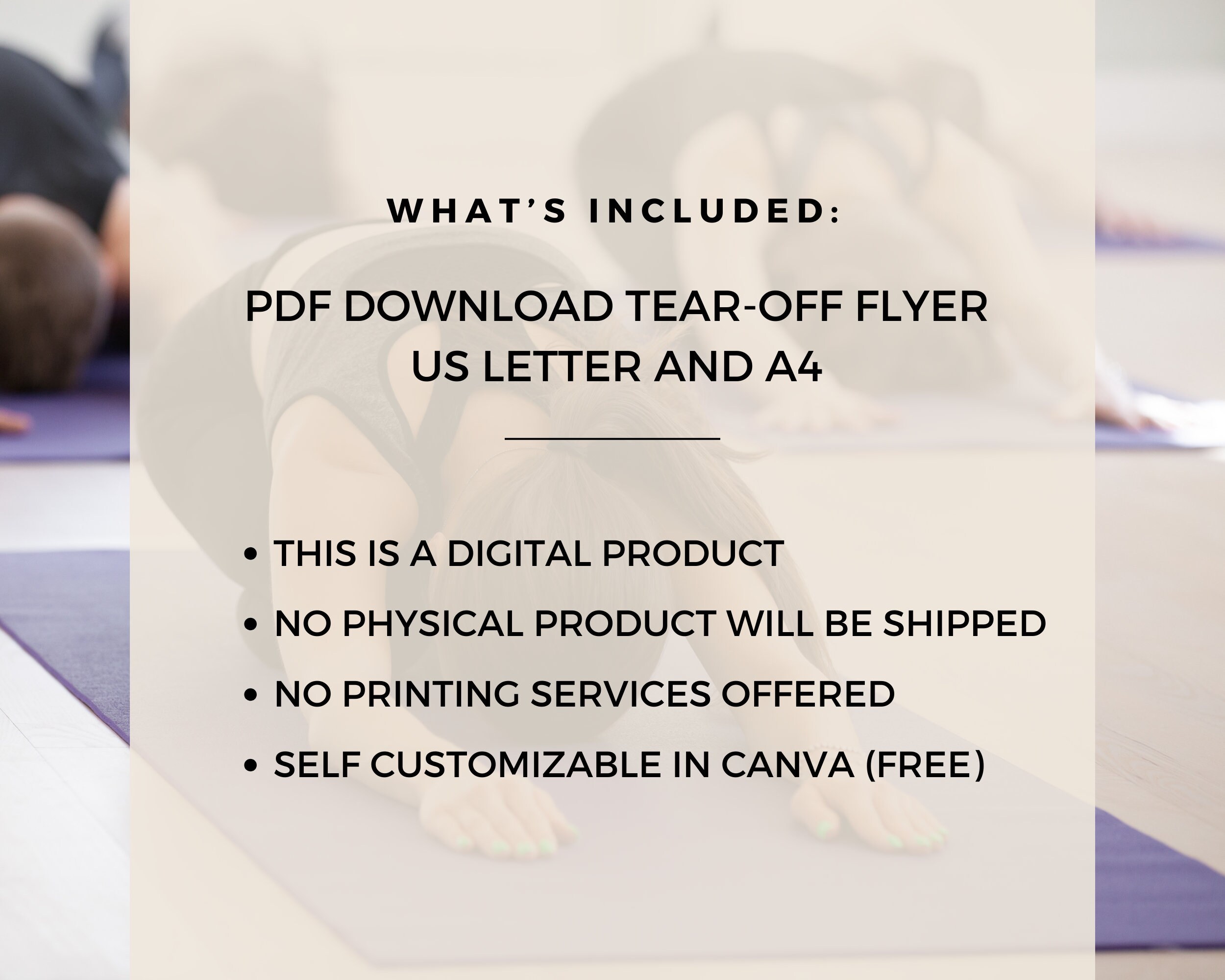 Editable Hypnobirthing Flyer Template Antenatal Classes Business Flyer ...