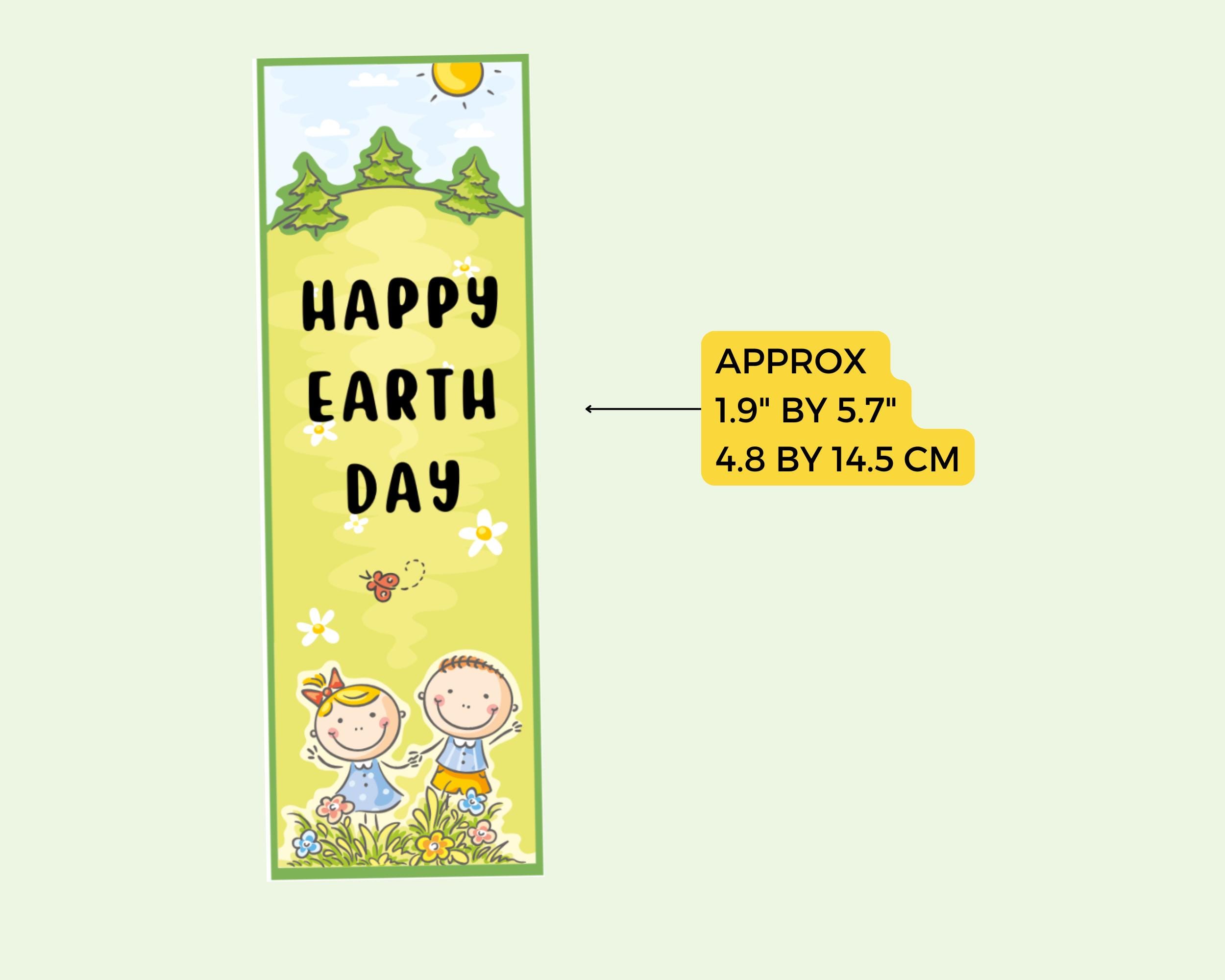 Earth Day Printable Bookmarks, Earth Day Activity Sheets, Earth Day ...