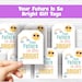 Your Future is so Bright Gift Tag Printable Tag Pre K Grad Gift ...