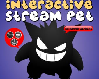 Fire Spirit Stream Pet Overlay | Interactive Animated Virtual Pet for ...