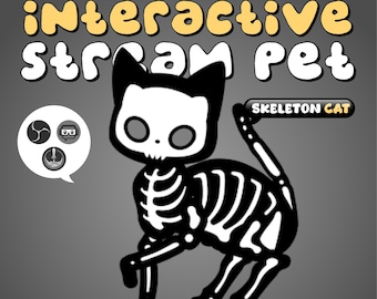 Fire Spirit Stream Pet Overlay | Interactive Animated Virtual Pet for ...