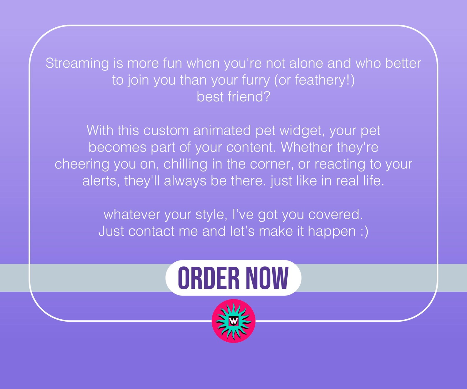 Custom Animated Pet Widget Overlay for OBS, Streamlabs, Streamelements ...