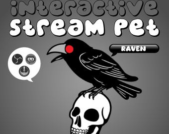 Fire Spirit Stream Pet Overlay | Interactive Animated Virtual Pet for ...