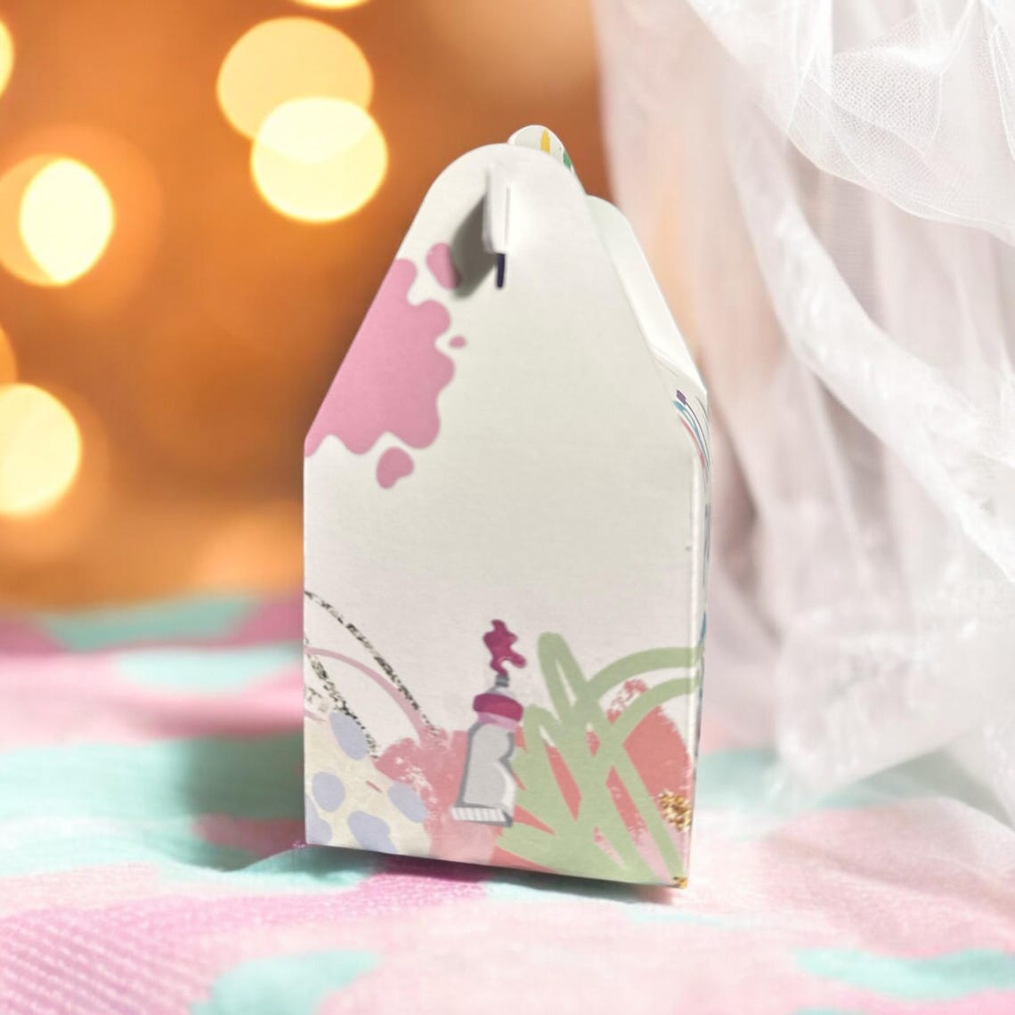 Art Party Favor Box: Colorful Painting Theme Goodie Bag - Etsy