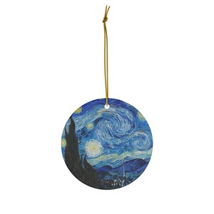 Vincent Van Gogh's the Starry Night 1889. Ceramic - Etsy