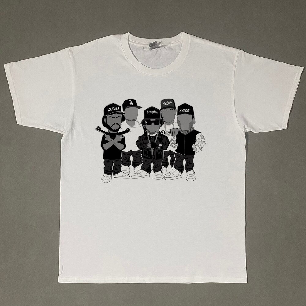 NWA Vintage Hip Hop, Ice Cube, Easy E, Dr Dre, N.W.A Graphic Tshirt - Etsy