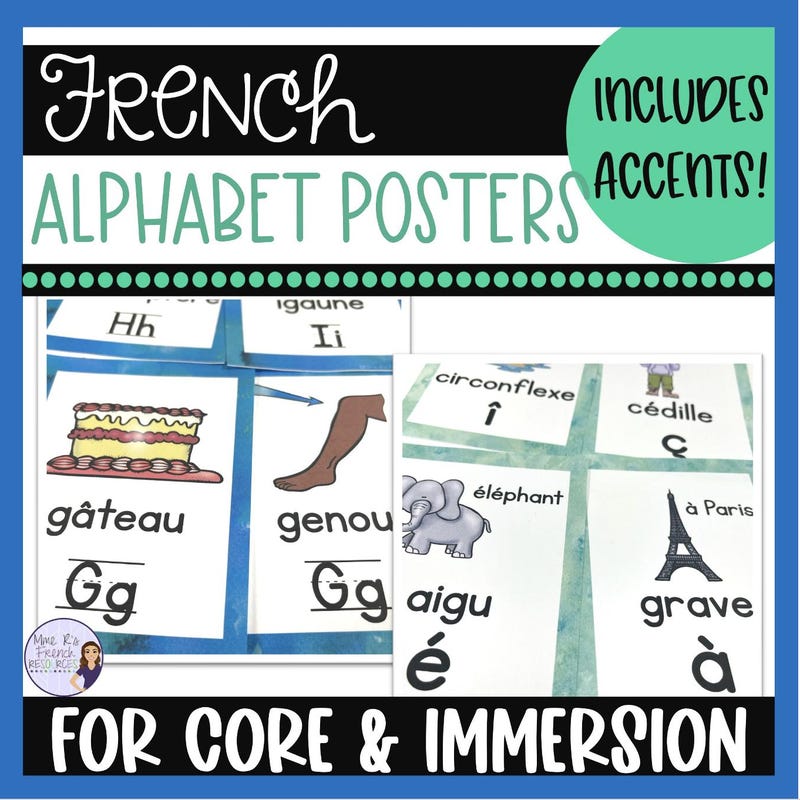 French Alphabet - Etsy