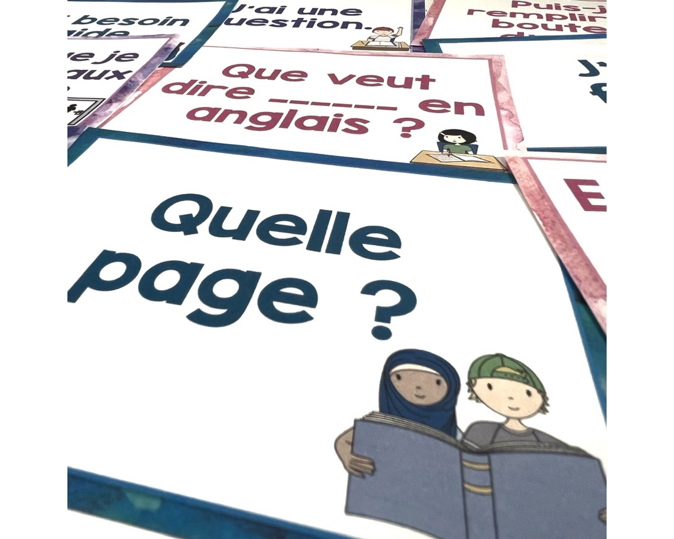 French Classroom Expressions Posters: Core & Immersion (digital ...