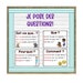 French Question Words Printable Posters, French Classroom Decor, French ...