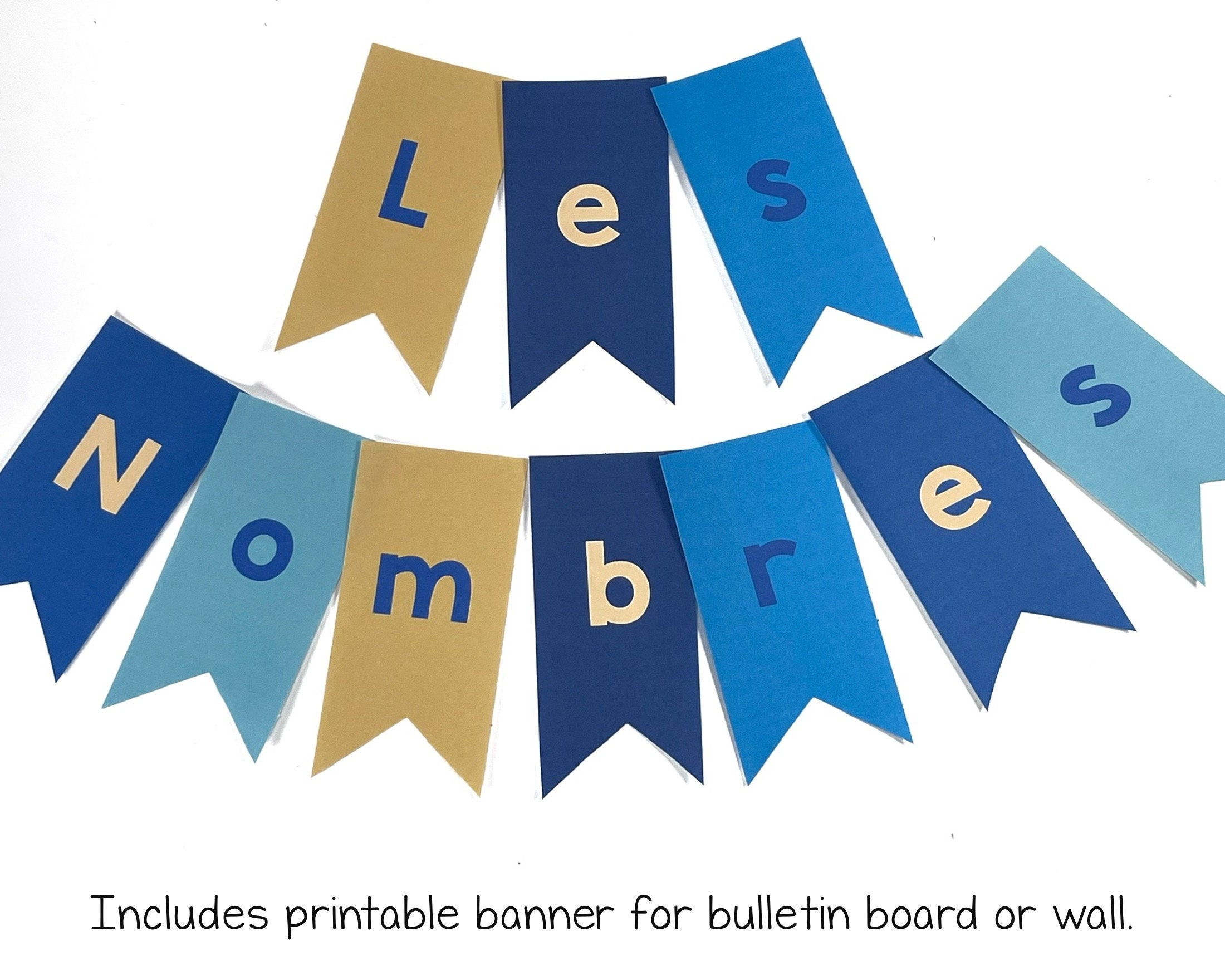 French Numbers Printable Posters for the Classroom: Printable French ...