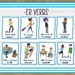 French Verb Posters for Regular ER, IR, RE Verbs : Printable French ...