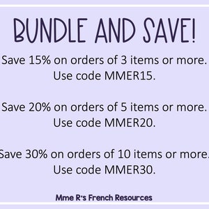 French Worksheets: Avoir & être Present Tense French Verb Conjugation ...