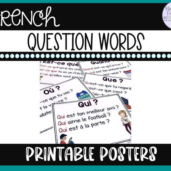 French Language Posters - Etsy