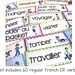 French ER Verbs Word Wall, Classroom Decor, Classroom Bulletin Board ...