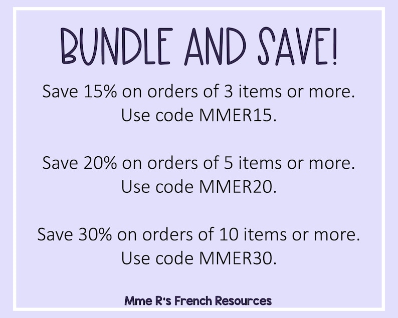 French Reading Comprehension Activities, French Texts for Beginners ...