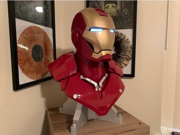 Iron Man Mark 3 Bust Printable Files Stl Download - Etsy