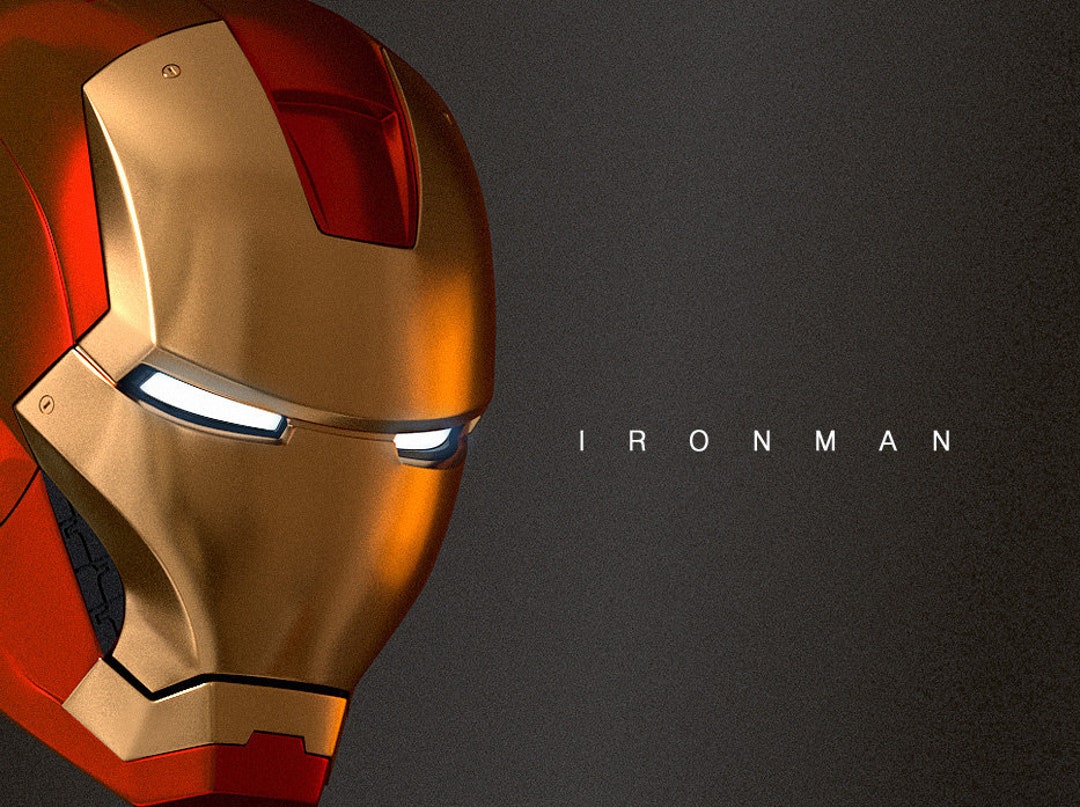 Iron Man Mark 3 Helmet STL Download - Etsy UK