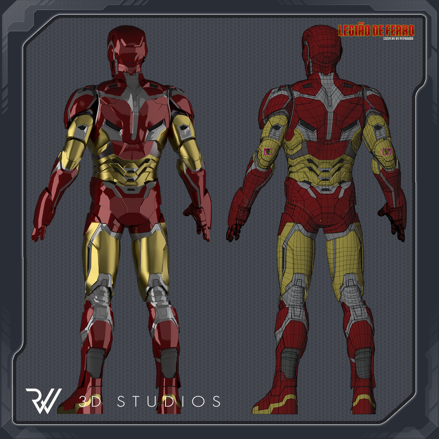 Iron Man Mark 47 Pepakura