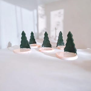 Christmas Tree Handmade Ceramic Candle Holder - Etsy