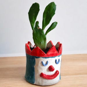Clown Planter Pot - Etsy