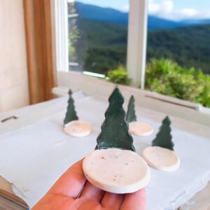 Christmas Tree Handmade Ceramic Candle Holder - Etsy