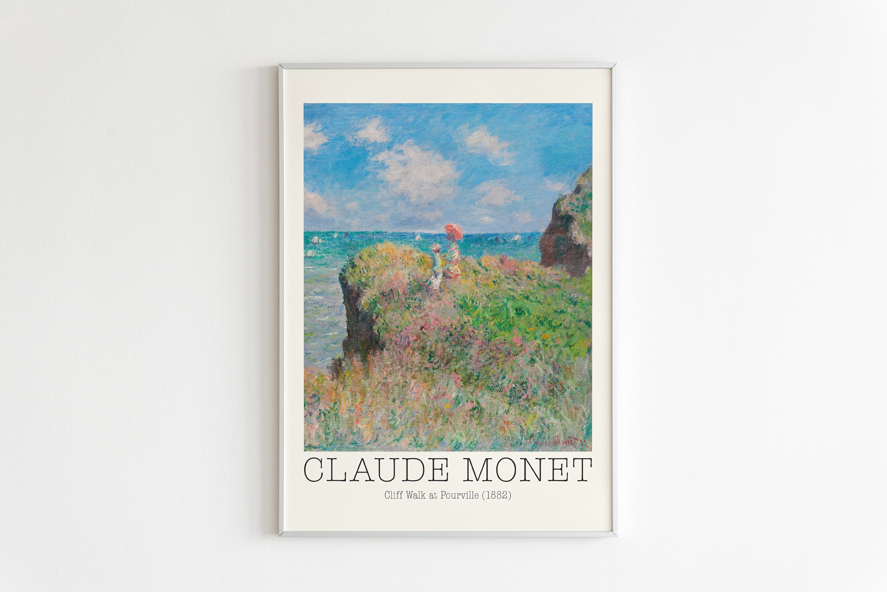 Claude Monet Poster Set of 9, Monet Exhibition Set Poster, Monet ...