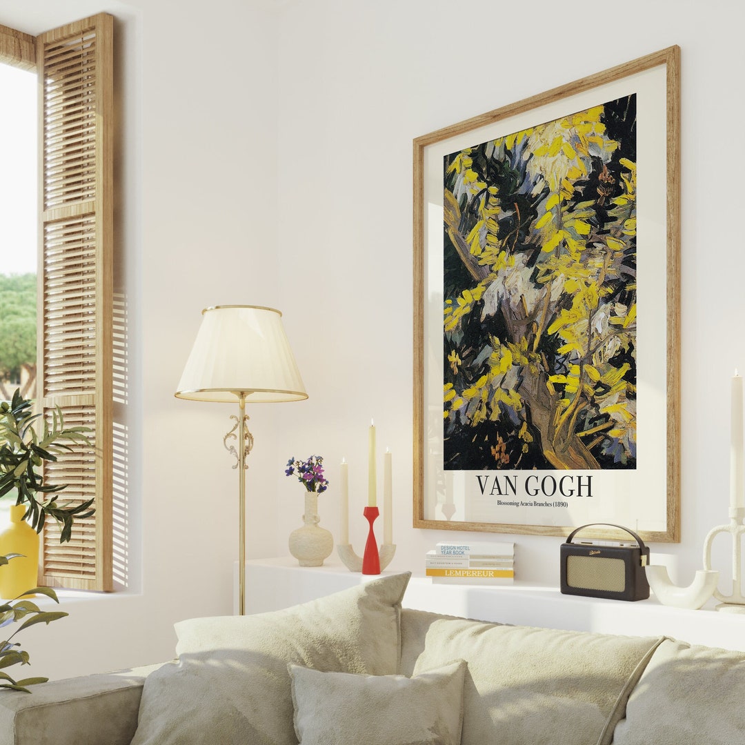 Vincent Van Gogh Poster, Exhibition Printable Poster, Vintage Painting ...