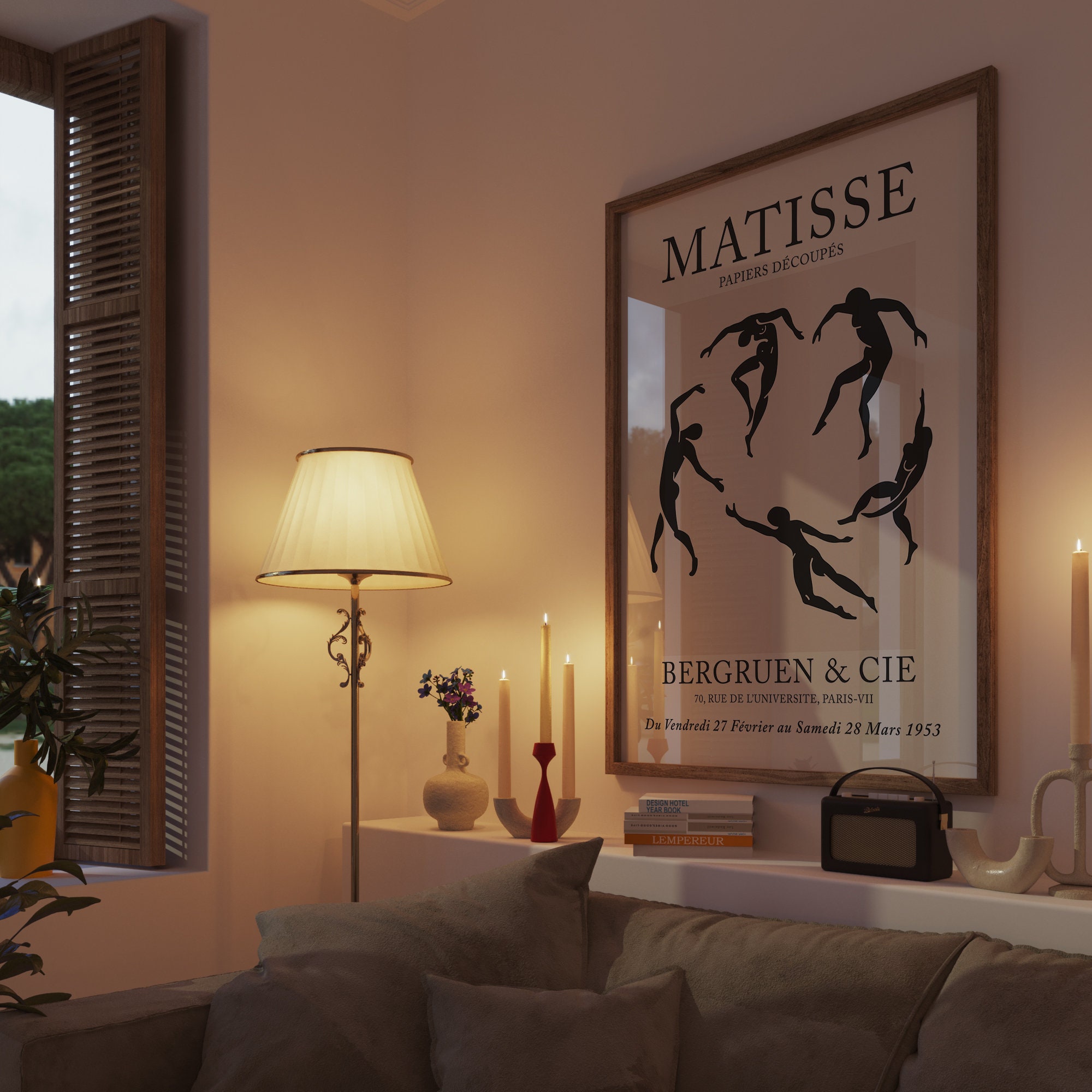 Henri Matisse Poster Set of 3, Matisse Printable Poster, Ideal Home ...