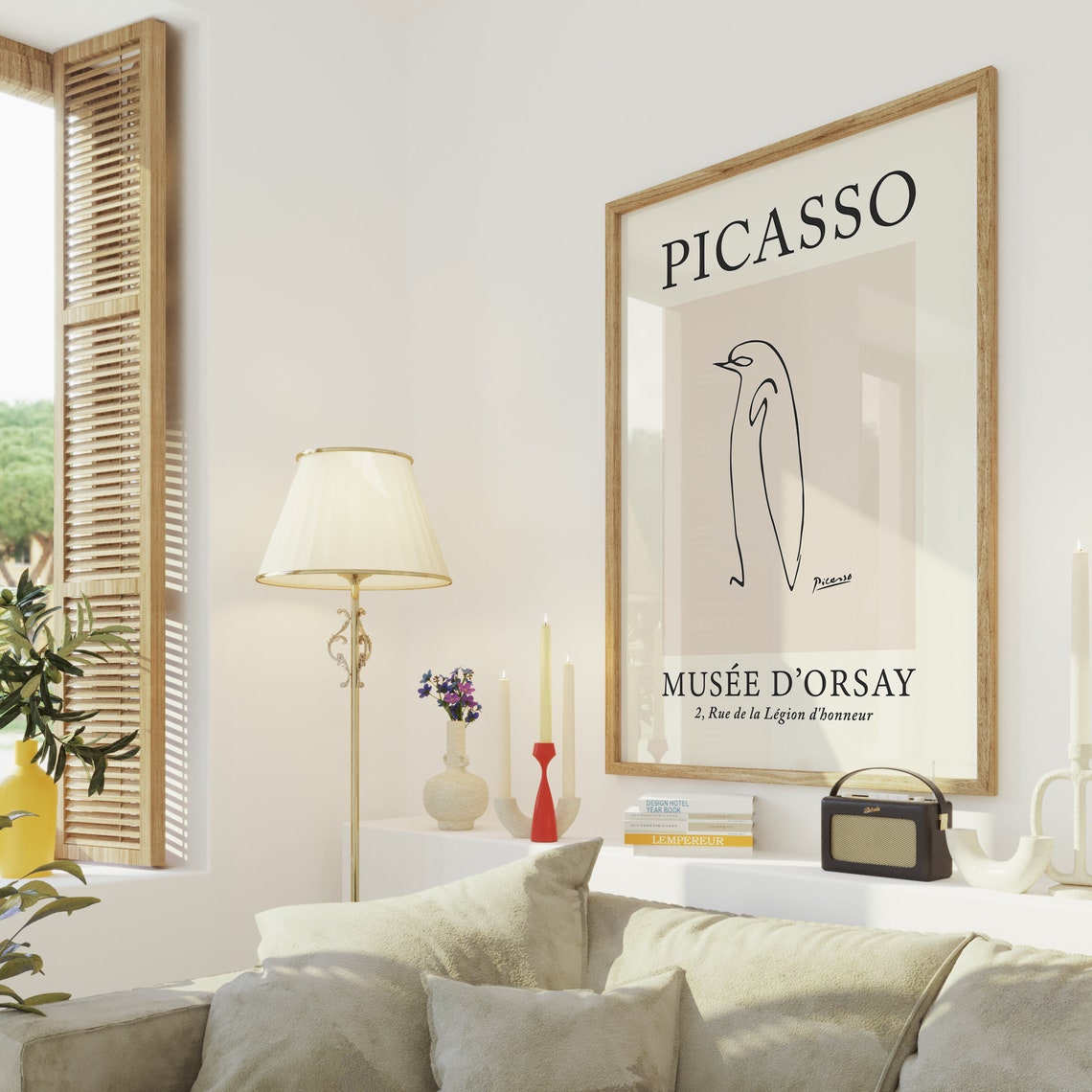 Picasso Set of 6 Poster, Picasso Animal Print, Wall Art Decor, Picasso ...