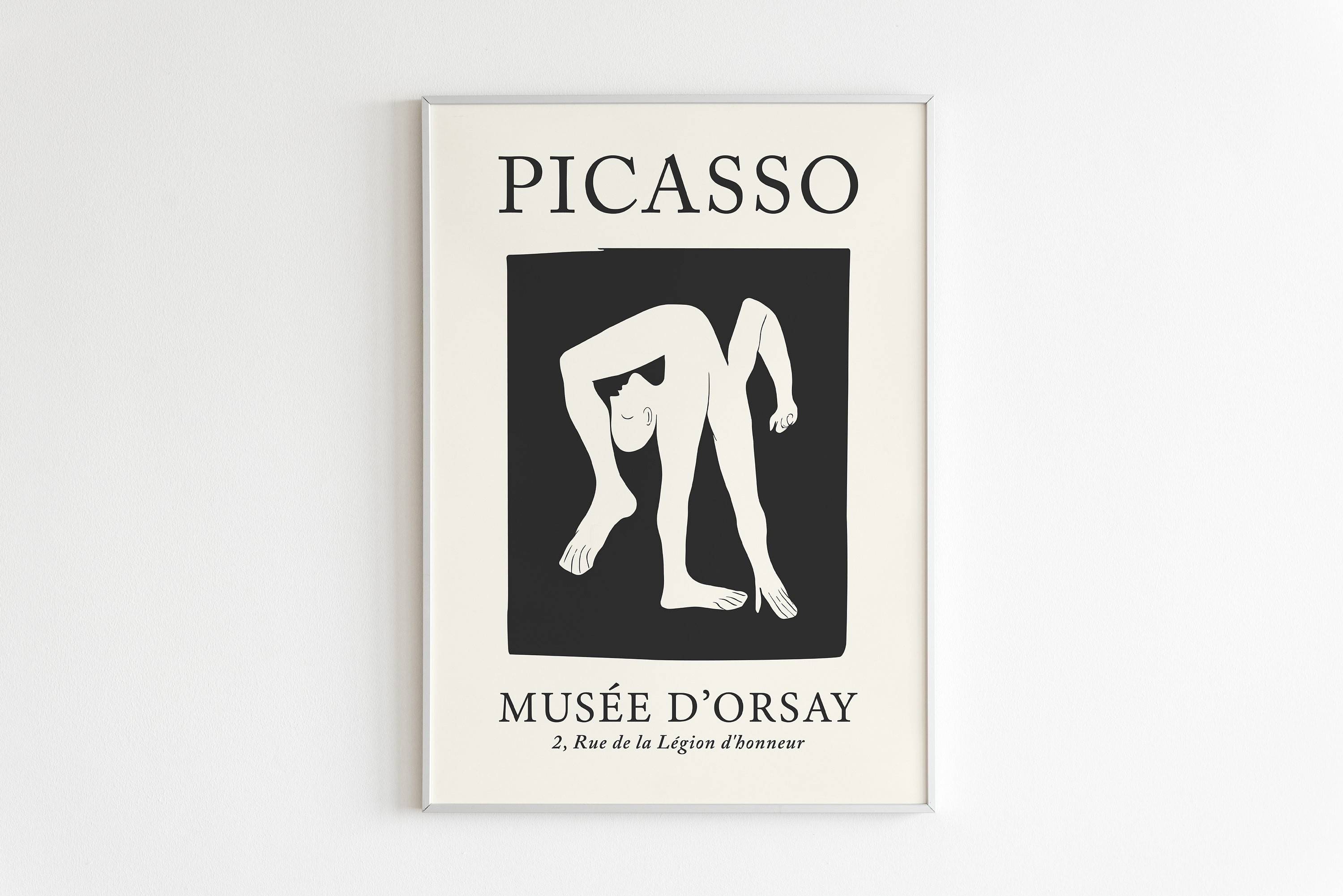 Pablo Picasso Print, Picasso Acrobat Exhibition Poster, Vintage Home ...