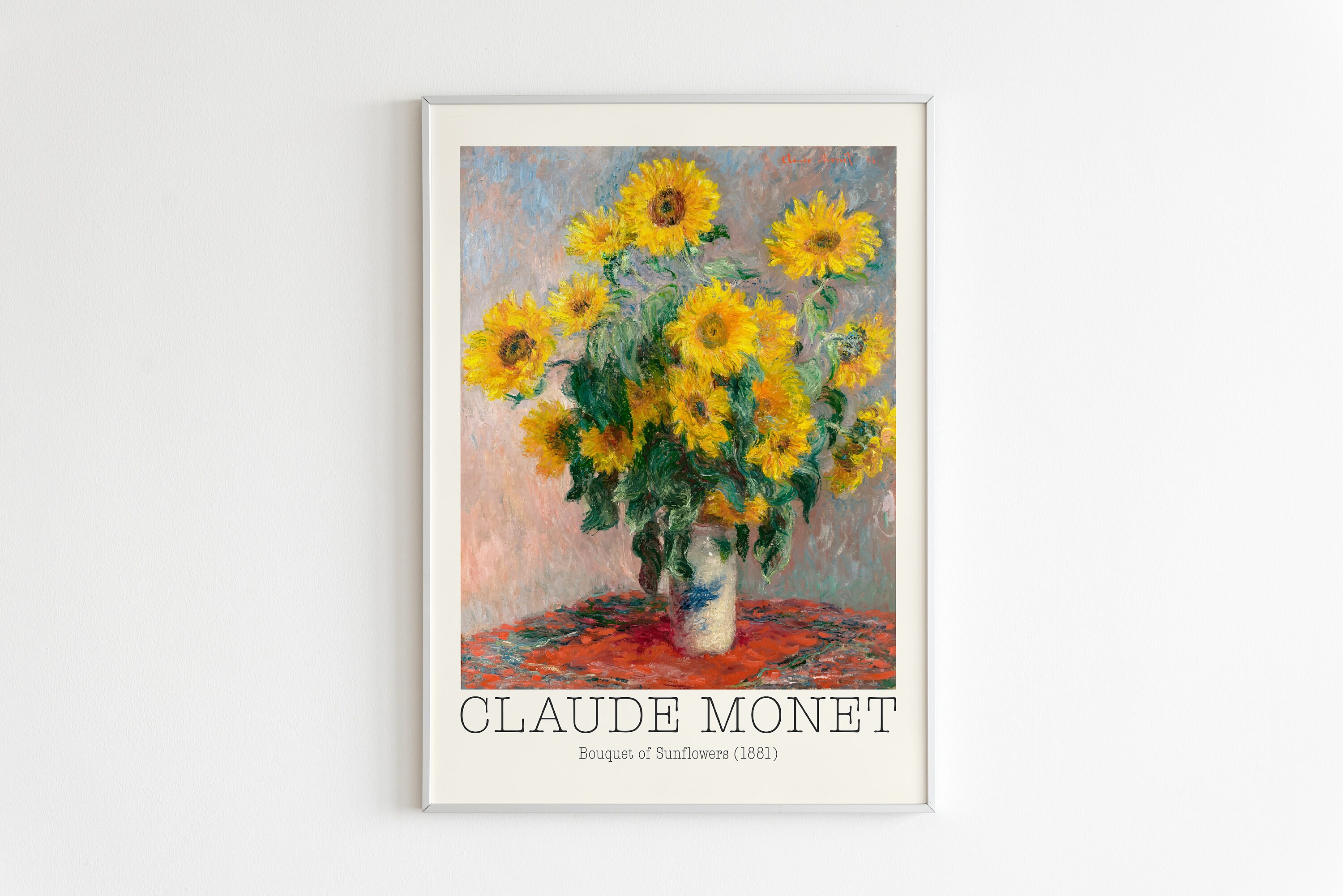 Claude Monet Poster Set of 9, Monet Exhibition Set Poster, Monet ...