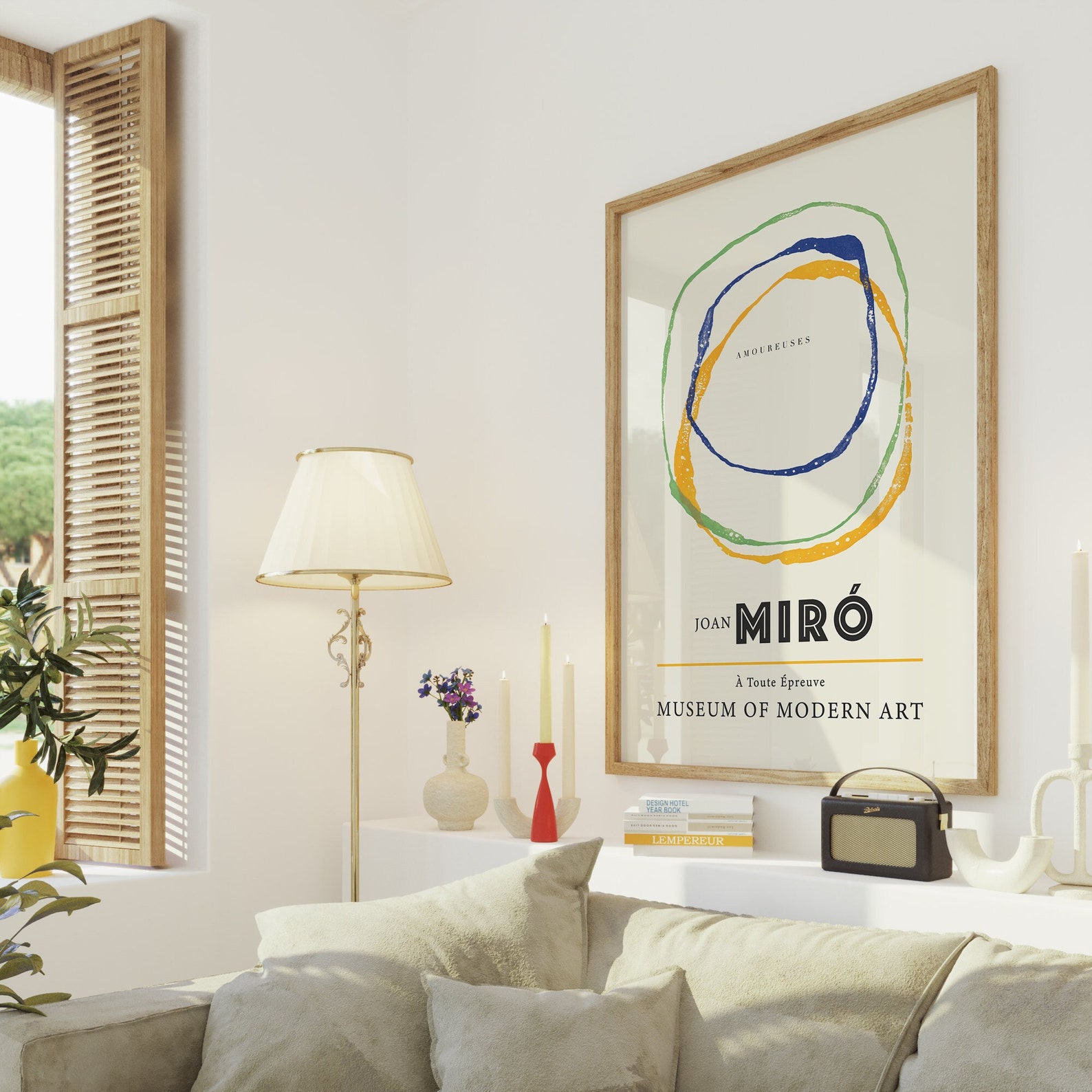 Joan Miro Osaka Exhibition Print, Mid Century Modern, Joan Miro Poster ...