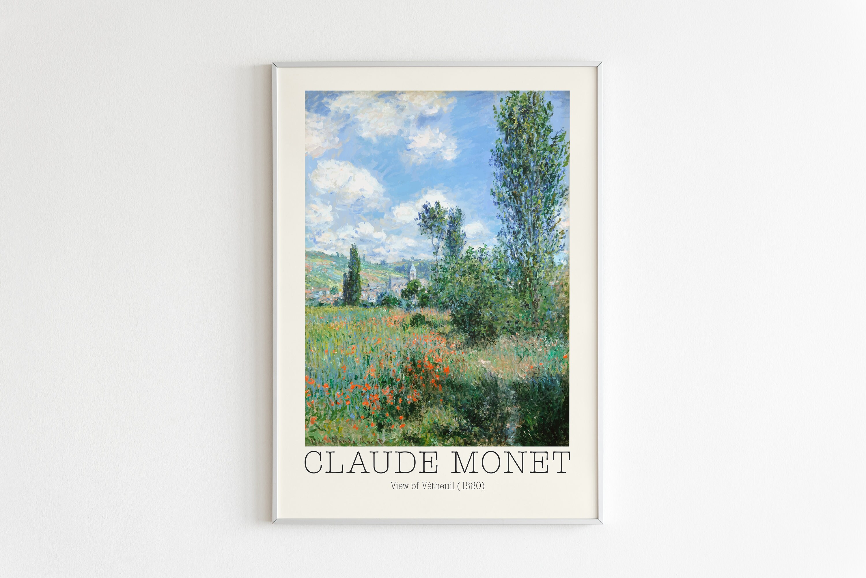 Claude Monet Poster Set of 9, Monet Exhibition Set Poster, Monet ...