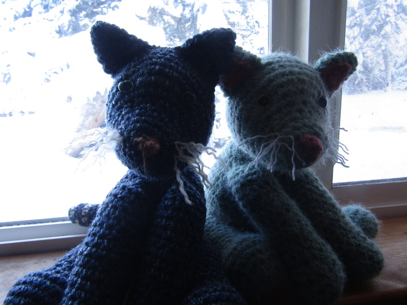 Clover the Cat, a Crochet Pattern - Etsy